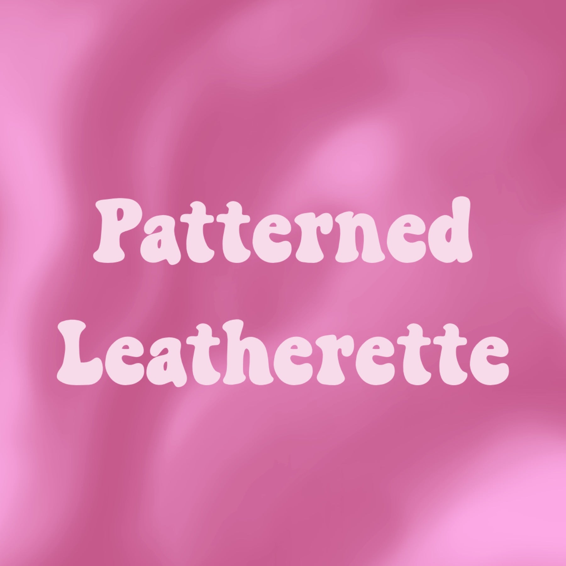 Patterned leatherette – Rainbow craft supplies